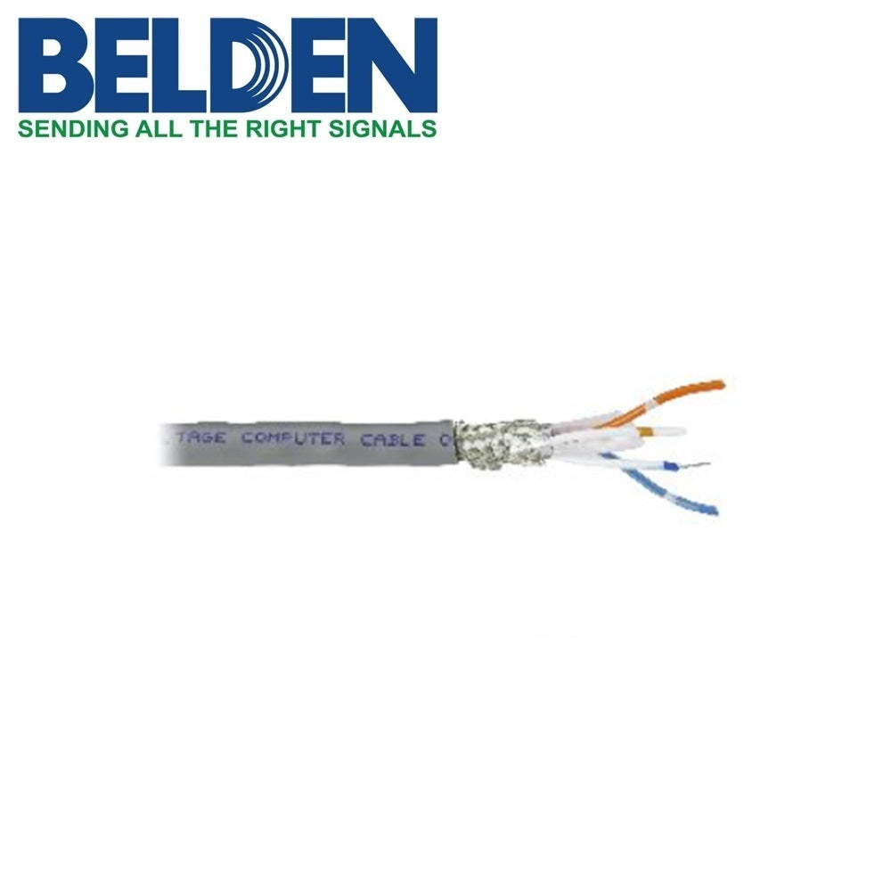 BELDEN 9842 0601000 2 Pair 24AWG Tinned Copper Stranded RS-485 Cable ...