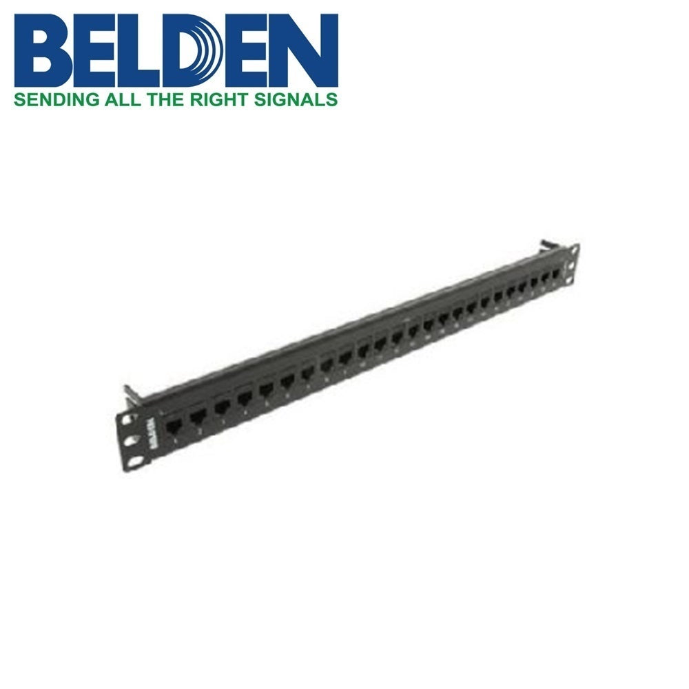 BELDEN AX103253 CAT6+ KeyConnect 24 Port Patch Panel – cctv9